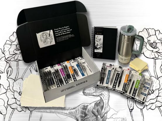 Zebra Pen Zen’s Steel Artist Box Giveaway