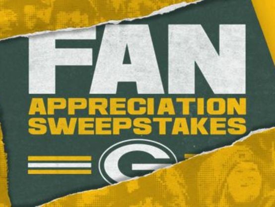 Green Bay Packers 2025 Packers Fan Appreciation Sweepstakes