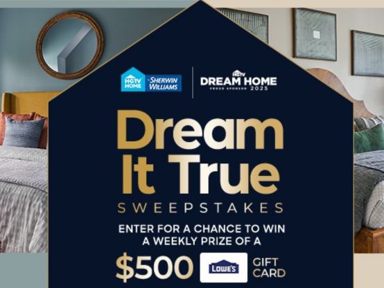 HGTV Dream It True Sweepstakes