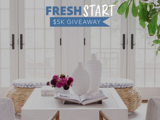 HGTV Fresh Start Giveaway