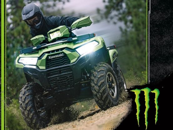 Monster Energy Kawasaki Brute Force 750 ATV Sweepstakes (Limited States)