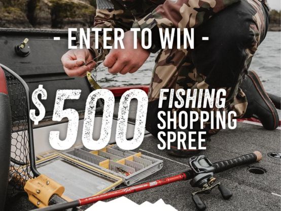North 40 Outfitters $500 Fishing Shopping Spree