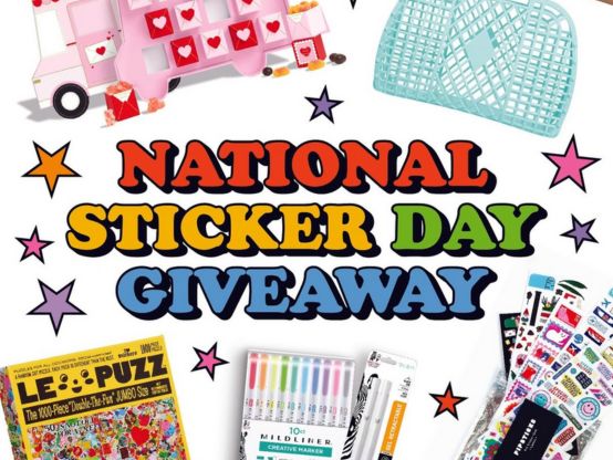 Pipsticks National Sticker Day Giveaway