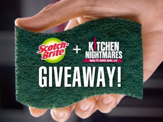 Scotch-Brite Brand Kitchen Nightmares Giveaway (Instagram / TikTok)