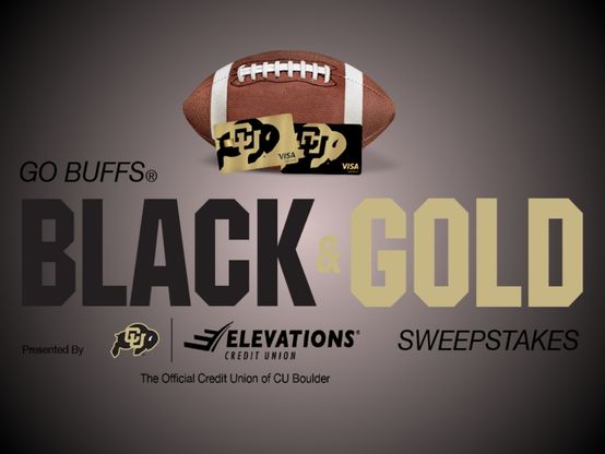 Go Buffs Black and Gold Sweepstakes