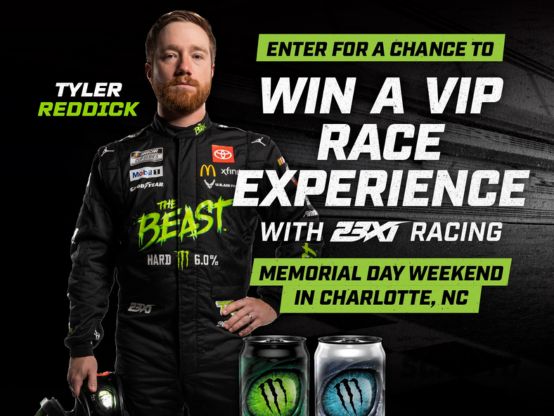 Monster Energy The Beast 23xi Racing National Sweepstakes