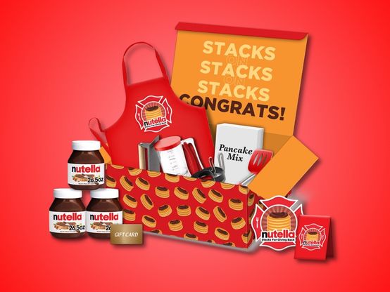 Nutella Stacks For Giving Back Sweepstakes