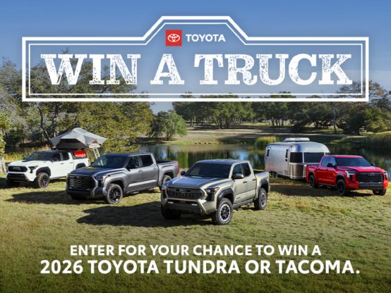 Toyota Win A Truck Giveaway Sweepstakes - Limited States