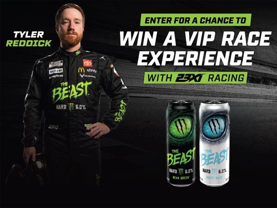 Monster Energy The Beast 23xi Racing Experience Sweepstakes