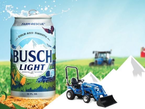 Busch Light New Holland Tractor Giveaway