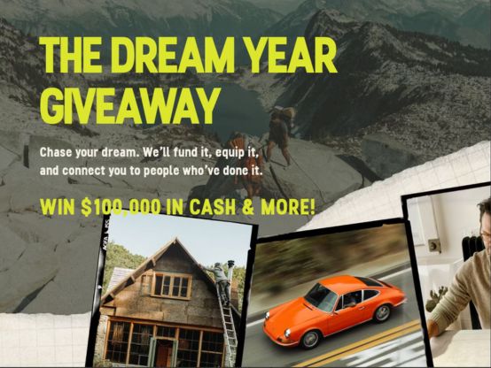 Huckberry Dream Year Giveaway