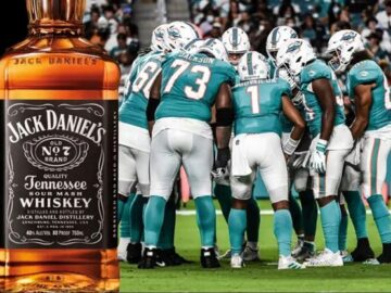 Jack Daniels Miami Dolphins Madrid Flyaway - Limited States (FL Only)