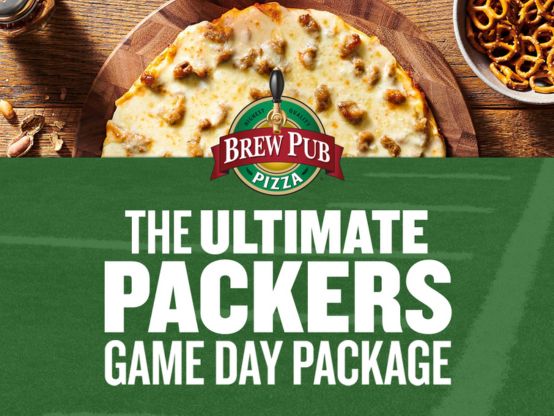 Brew Pub Pizza Ultimate Packers Game Day Giveaway