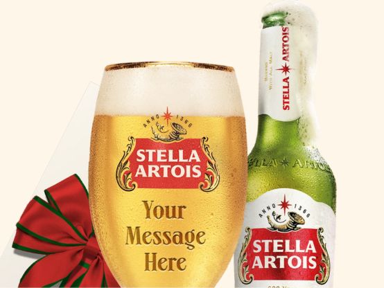Stella Artois 2025 Personalized Custom Chalice Instant Win Game