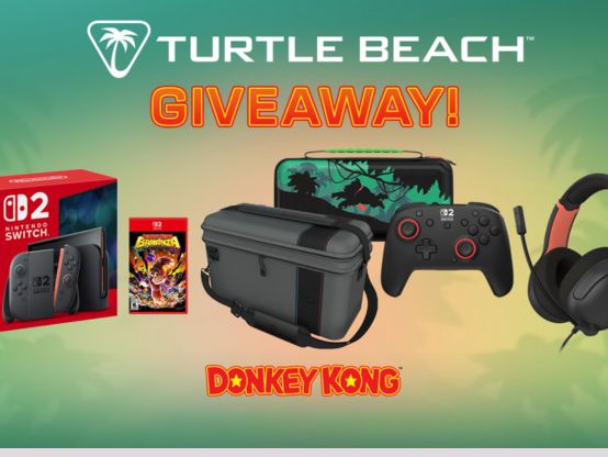 Turtle Beach Donkey Kong Nintendo Switch 2 Giveaway