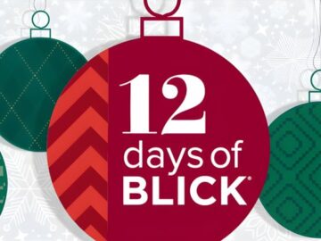 Blick Art Supplies 12 Days of Blick Giveaway