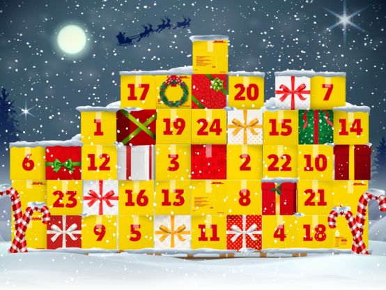 DHL Virtual Advent Calendar Giveaway