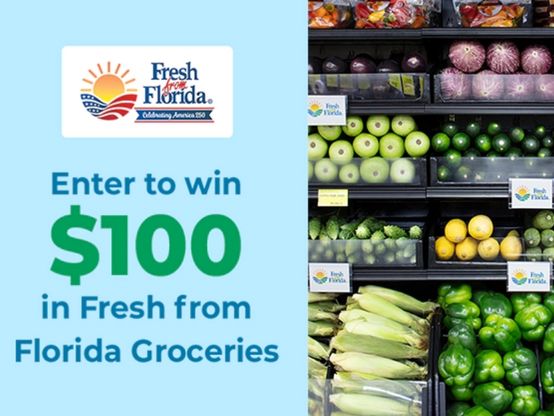 iHeartRadio Fresh From Florida Grocery Giveaway - Limited States