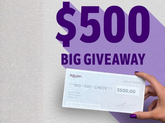 Rakuten’s $500 Cash Back Giveaway - Instagram