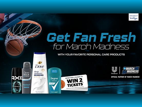 Unilever’s Get Fan Fresh for March Madness Sweepstakes