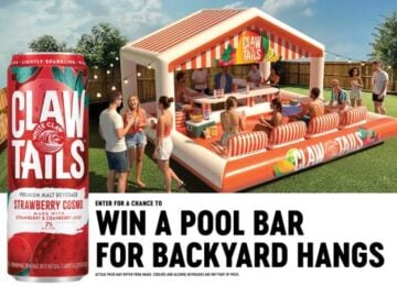 White Claw Clawtails Inflatable Pool Lounger Sweepstakes