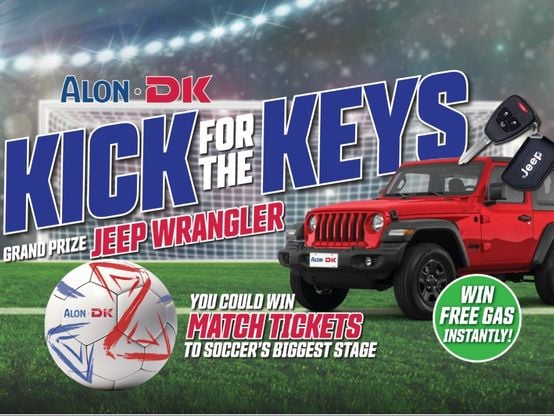 Alon/DK Kick for the Keys Sweepstakes & Instant Win - Limited States