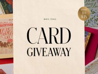 Rifle Paper Co. Greeting Card Giveaway